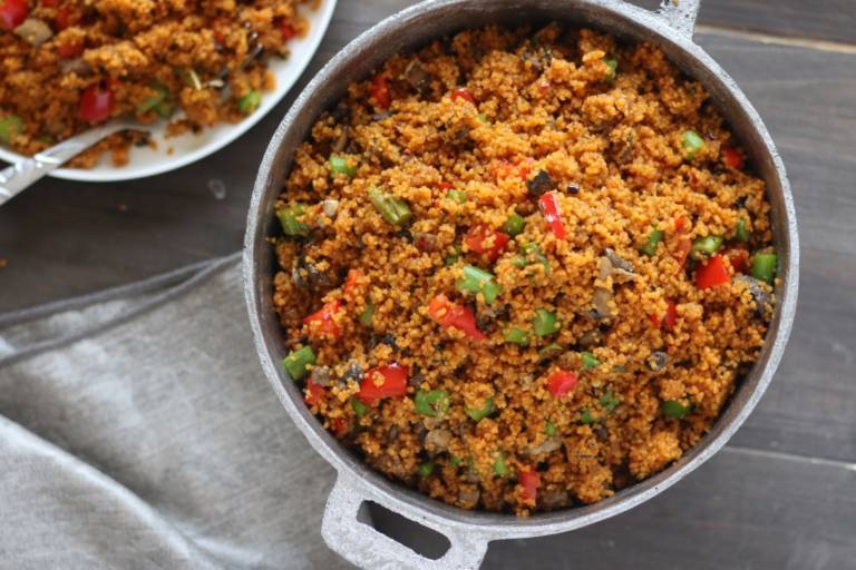 Fried Jollof Couscous – 9jafoodie | Nigerian Food Recipes